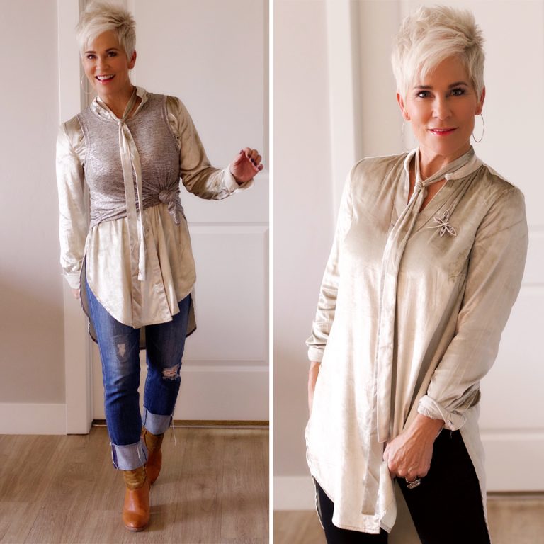 Shimmers Times Two - Chic Over 50