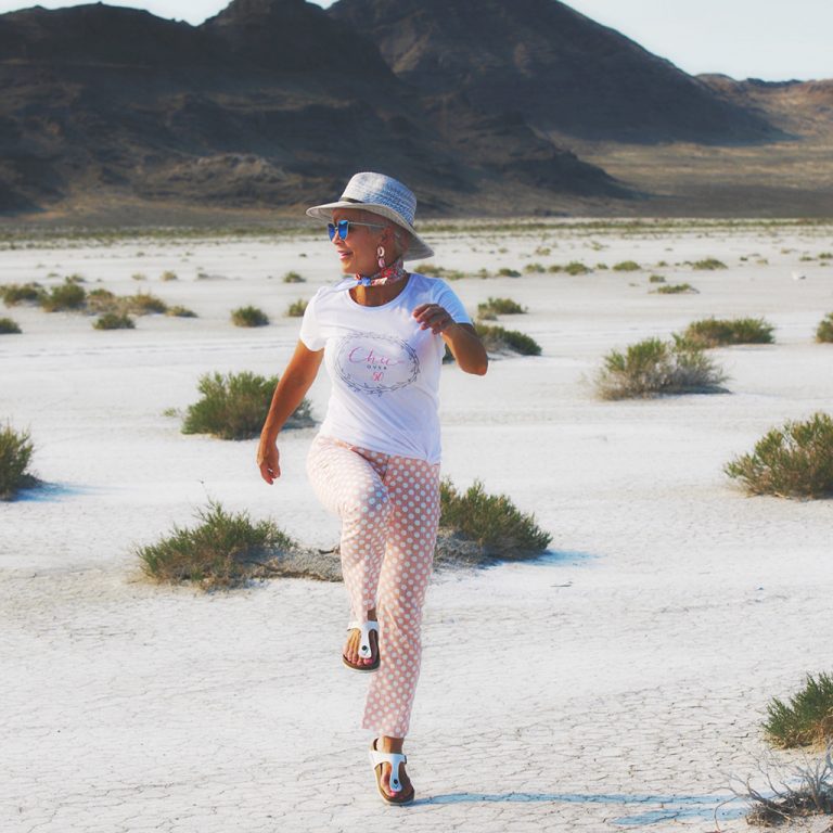 Polkadots + CHIC Tees - Chic Over 50