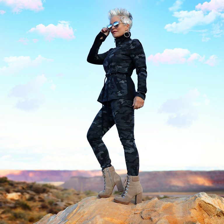 My Cool Camo Cabi Set - Chic Over 50