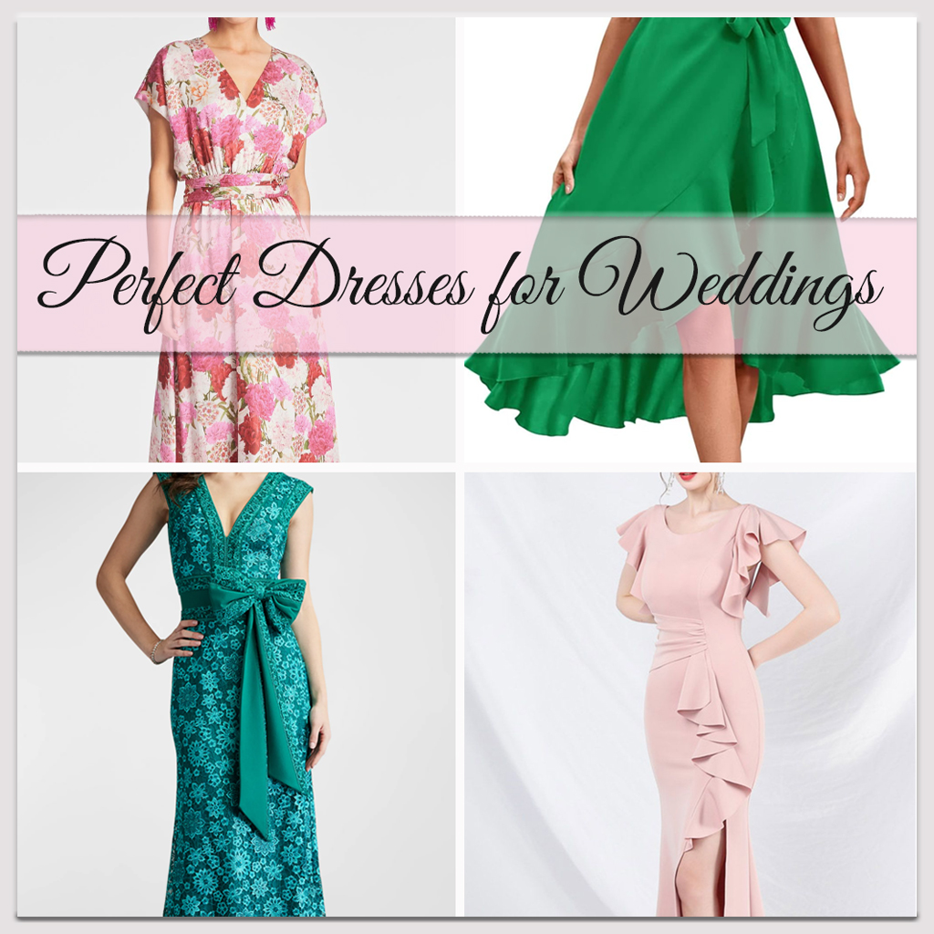 PERFECT DRESSES FOR WEDDINGS - Chic Over 50