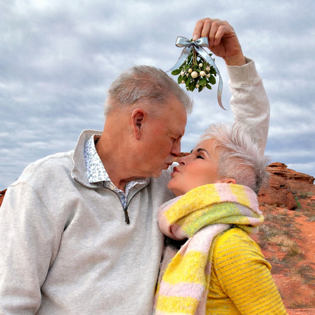 UNDER THE CHRISTMAS MISTLETOE - Chic Over 50