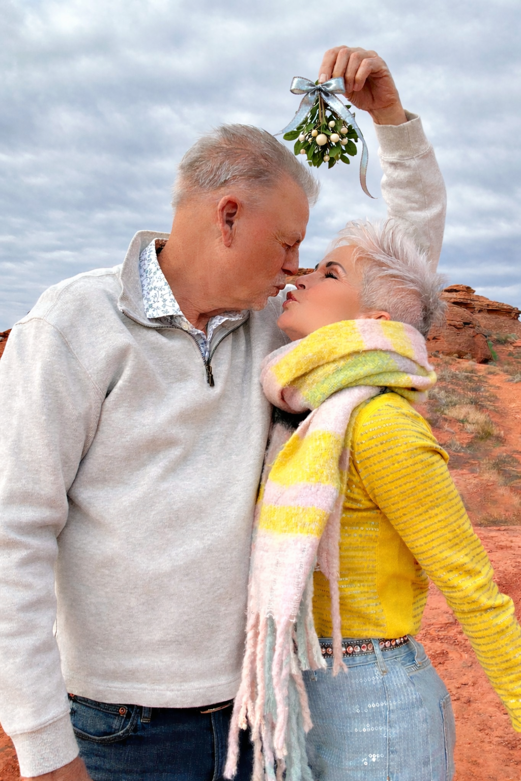 UNDER THE CHRISTMAS MISTLETOE - Chic Over 50